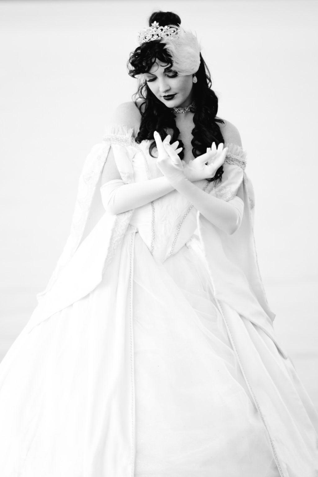 Dallas Fantasy Photo Shoot | Swan Lake Fantasy Gown