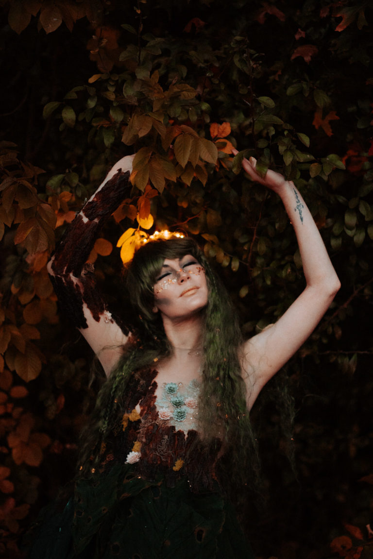Dryad Costume Design Photos | Dallas Fantasy Cosplay Photography